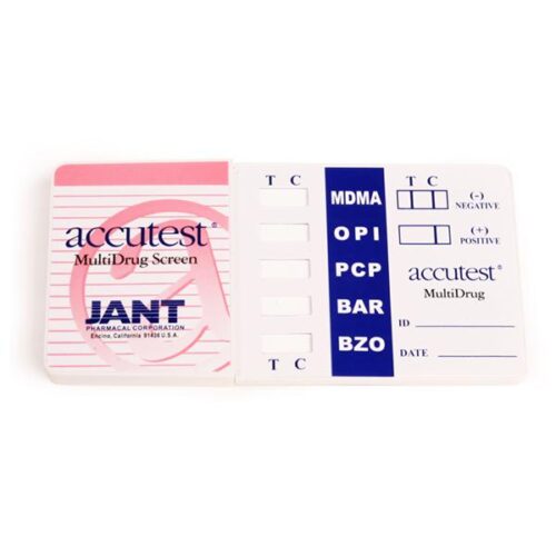 ACCUTEST Multi Drug Dipstick Screen 10 Panel | Drug Dip Test