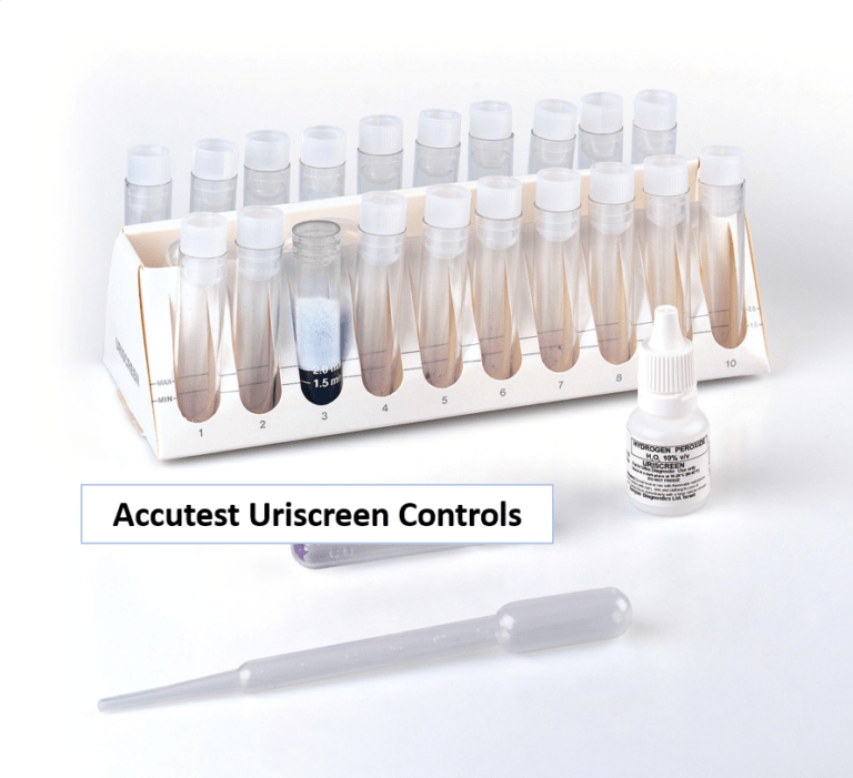 Accutest Uriscreen UTI Rapid Test Controls (Set) - DrugTestKitUSA