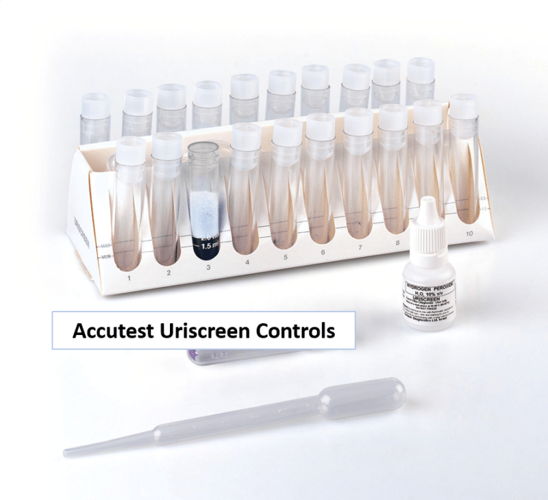 Accutest Uriscreen UTI Rapid Test Controls (Set) - DrugTestKitUSA