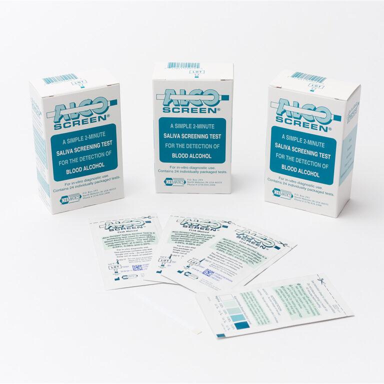 Alco Screen Saliva Alcohol Test 24 Pack