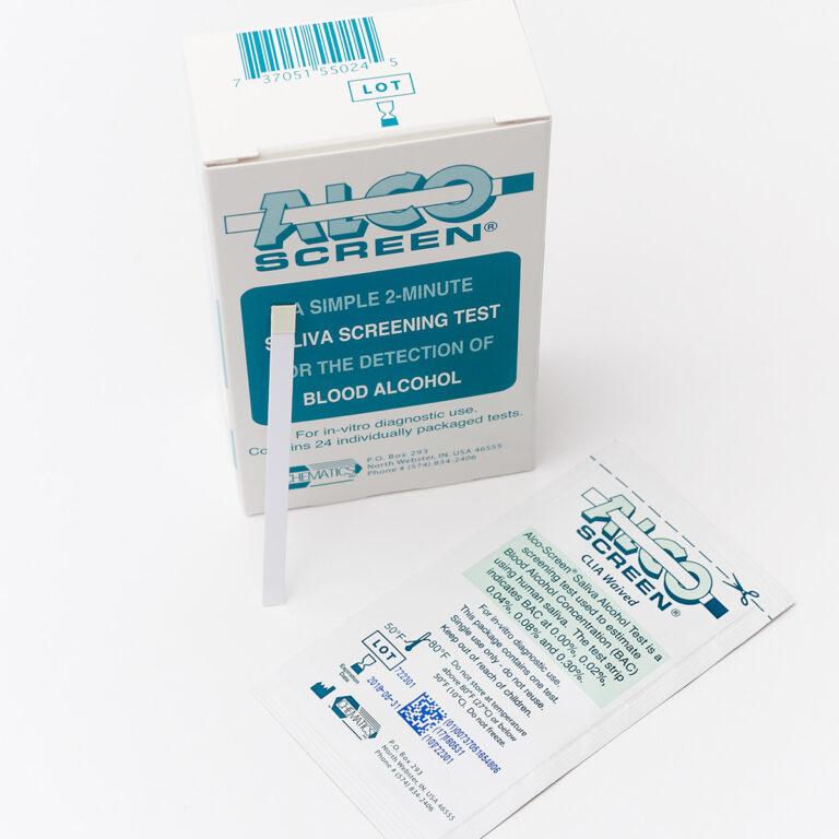 Alco Screen Saliva Alcohol Test 24 Pack